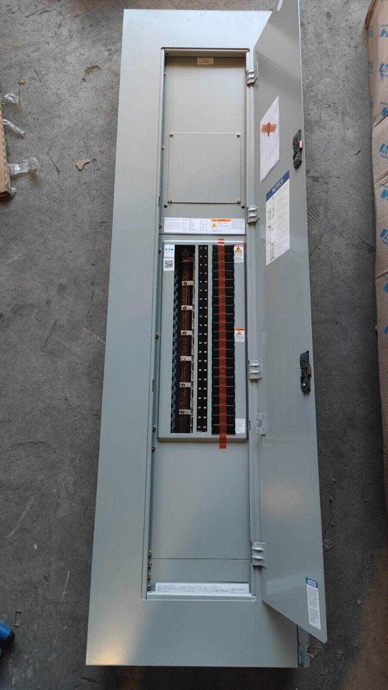 Panelboard EATON PRL2x, 600 AMP, 480Y/277V, 3PH/4W, 42Sp, NEMA 1, 72 i ...