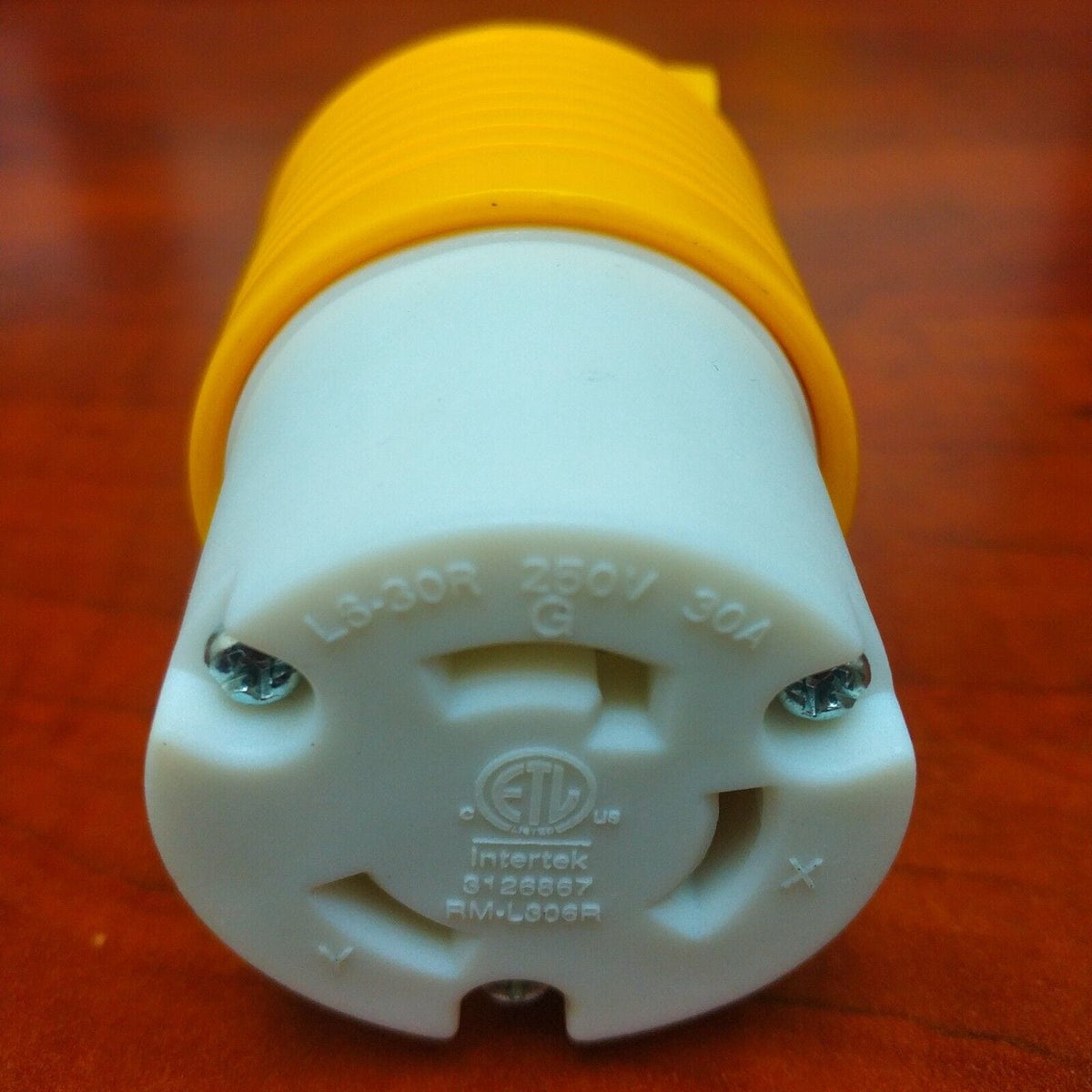 Female Twist-Lock Power Cord Plug NEMA L6-30R, 30A, 250V, 60Hz, 7500W ...