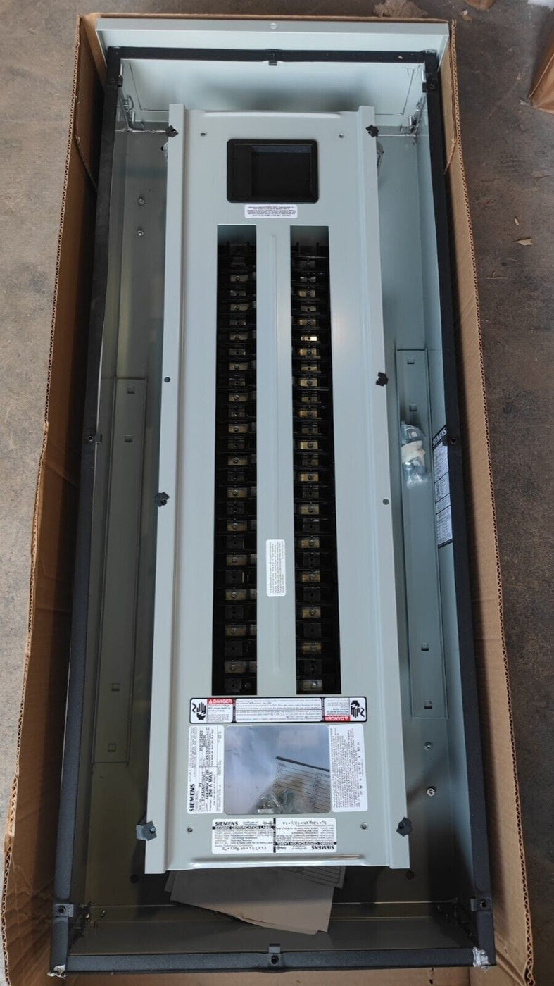 PANELBOARD SIEMENS, 250 AMP, 240/120V, MLO, 1PH/3W, 54Sp, SINGLE PHASE ...