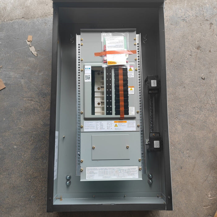 Panelboard EATON PRL1A, 225A, 240V/120V, 1PH/3W, 18Sp, NEMA 3R, 36 Inc ...