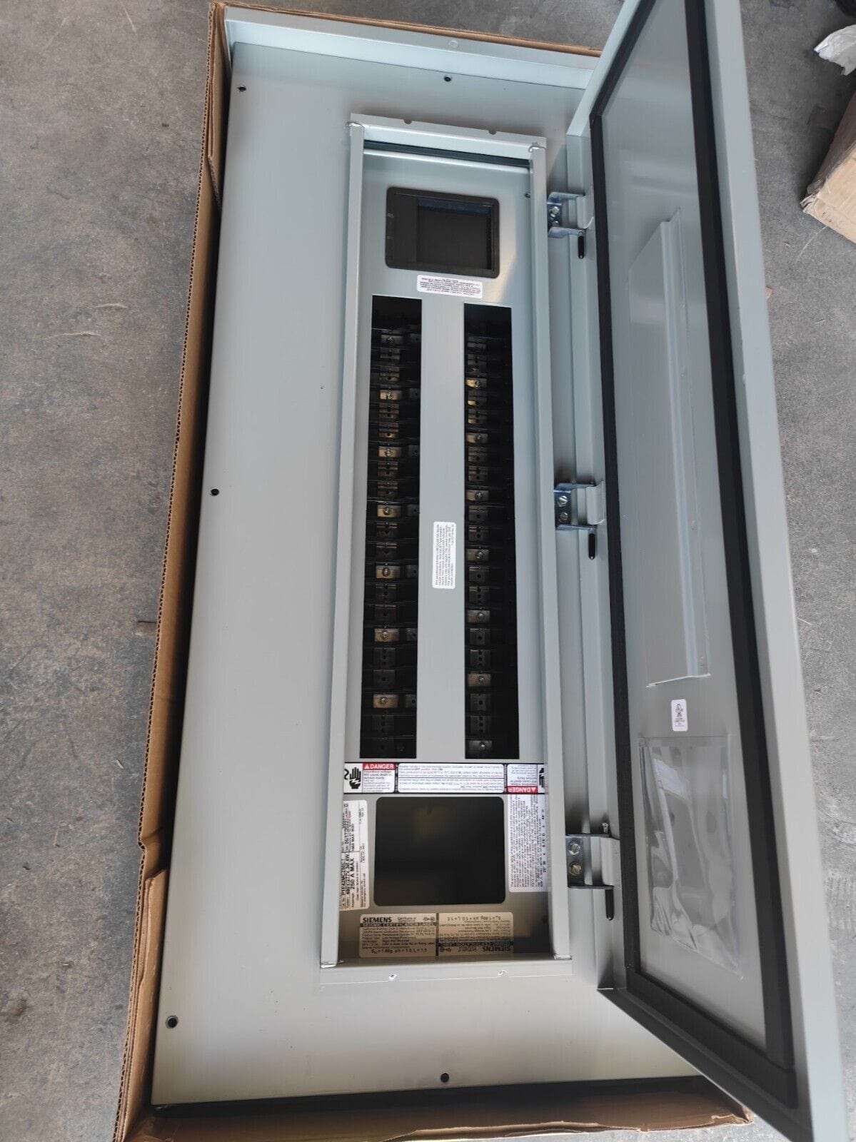 PANELBOARD SIEMENS, 250 AMP, 208Y/120V, 3PH/4W, 42Sp, NEMA 3R Outdoor ...