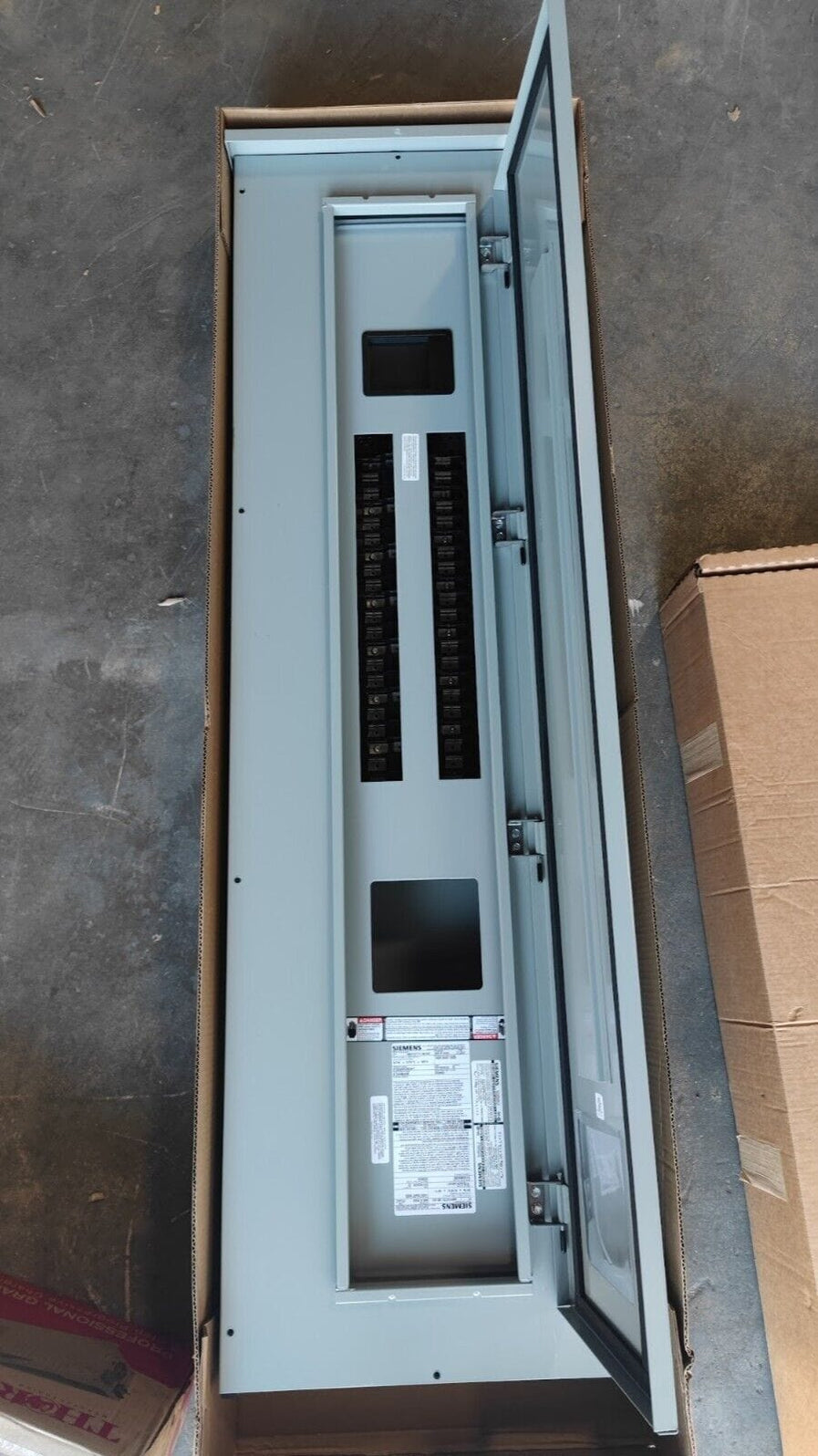 Panelboard SIEMENS, 400 AMP, 240V 120V, MLO, 1PH/3W, 42Sp, SINGLE PHAS ...