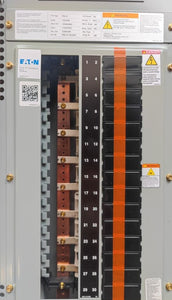 Panelboard EATON PRL1x, 100 AMP, 240V/120V, 1PH/3W, 30Sp, NEMA 1, 48 I ...